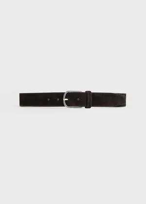 TOTEME Suede Buckle Belt