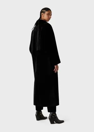 Emporio Armani Classic-collar Shearling Coat