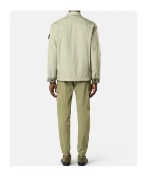 Stone Island Wind-resistant Padded Coach Jacket With Anti-drop