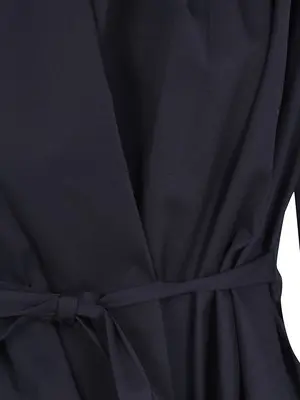 MARIA CALDERARA Draped Shirt With Front Tie