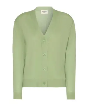 Max Mara Wool-cashmere V-neck Cardigan