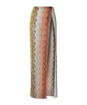 MISSONI Raschel Knit And Greek Zig Motif Viscose Lamé Blend