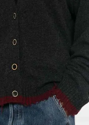 UMA WANG Long-sleeve Knit Cardigan