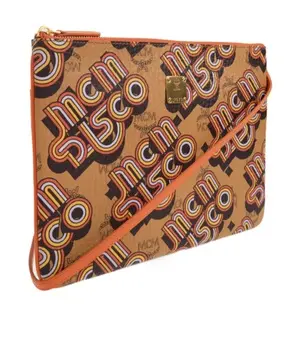 Mcm Zip-top Clutch
