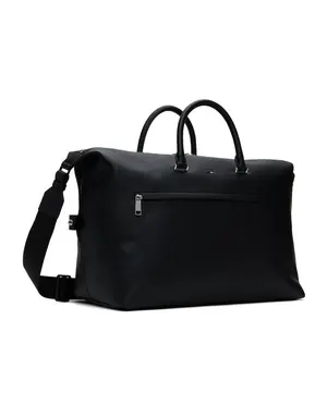 Hugo Boss Logo Debossed Zip-up Holdall