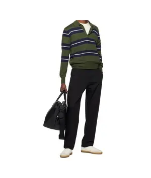 Hugo Boss Logo Debossed Zip-up Holdall