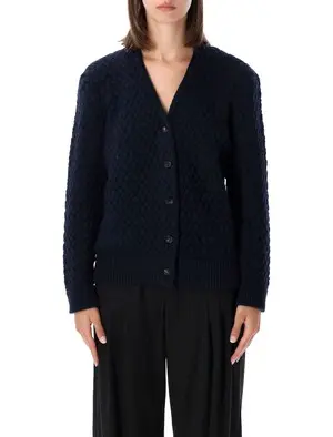 Bottega Veneta Intrecciato Knit Cardigan