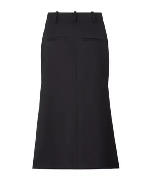 Fendi Belt Loops Midi Skirt