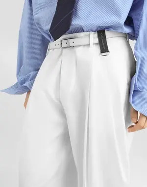 Dolce & Gabbana Cotton Gabardine Tailored Trousers