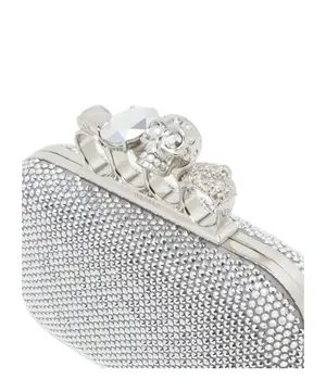 Alexander McQueen Knuckle Clutch In -finish