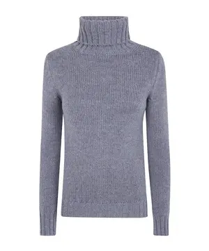 BASERANGE Turtleneck Sweater - Dark Gray