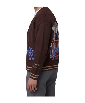 Off-White Button-up Cardigan