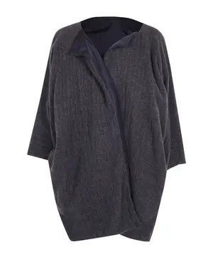 DANIELA GREGIS Spezia' Washed Reversible Coat