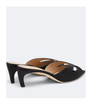 Victoria Beckham Harlow Mask Satin Mules