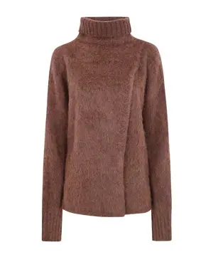 UMA WANG Turtleneck Sweater - Mustard