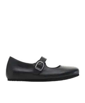 BIRKENSTOCK Round-toe Ballet Flats - Black