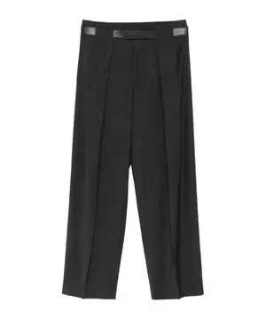 DARKPARK Belted Pleated Trousers