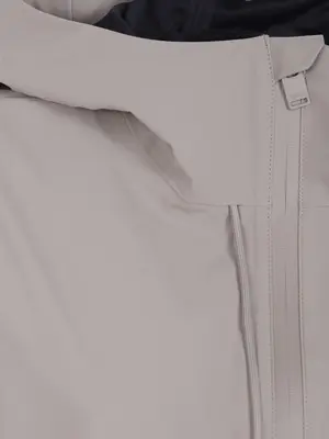 Rains Long Sleeve Hooded Zip-up Jacket