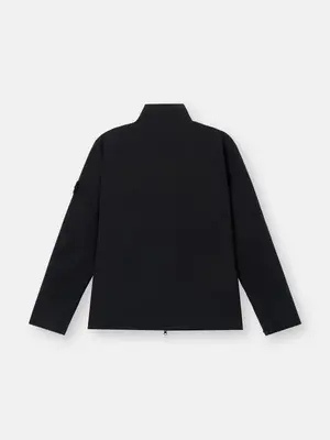 Stone Island Zip-up Jacket With Stand Collar