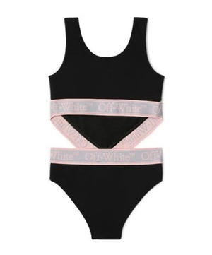 Off-White Bookish Logo-trim Swimsuit