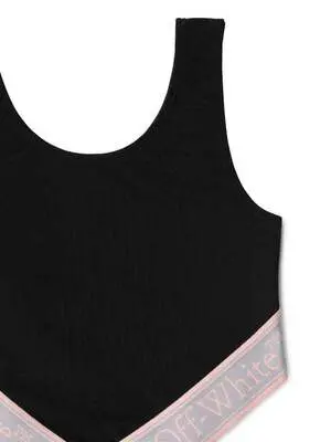 Off-White Bookish Logo-trim Swimsuit