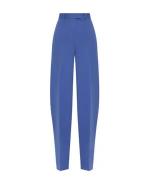 Attico Jagger Pressed Crease Trousers - Blue