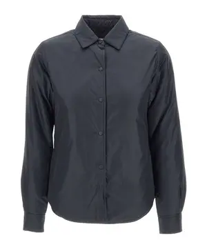 Aspesi Snap-button Long-sleeve Casual Jacket - Black