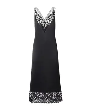 Fendi Silk And Lace Dress