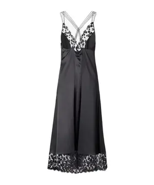 Fendi Silk And Lace Dress