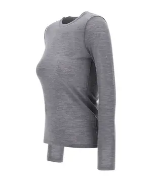 Aspesi Crew-neck Long-sleeve Knit Top