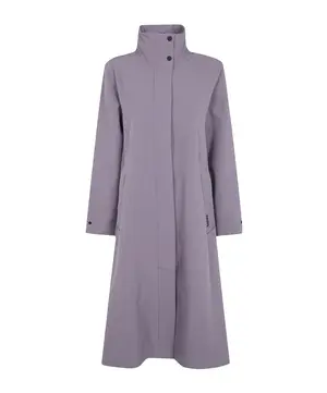 Rains Long-sleeved Trench Coat - Cinder