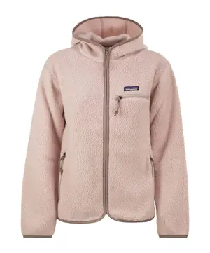Patagonia Recycled Teddy Fleece Hooded Jacket - Nude