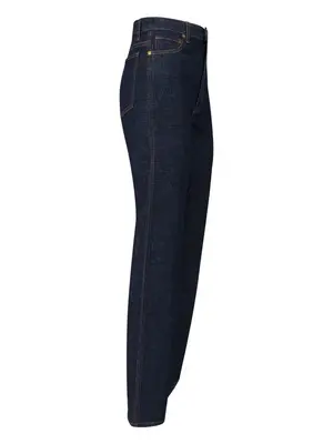 Khaite Embellished Straight-leg Jeans