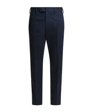 TOM FORD Straight Leg Twill Chino Trousers - Blue