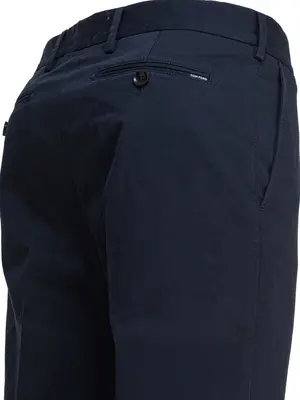 TOM FORD Straight Leg Twill Chino Trousers