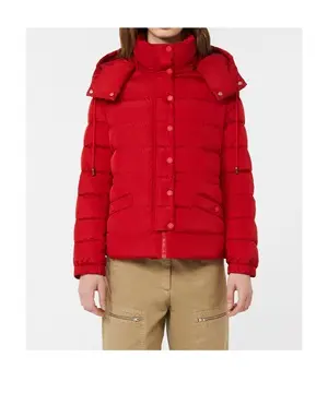 Max Mara Sax Short Down Jacket With Detachable Drawcord
