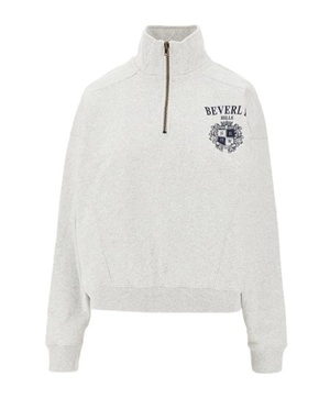 SPORTY  RICH Cotton Logo Sweatshirt