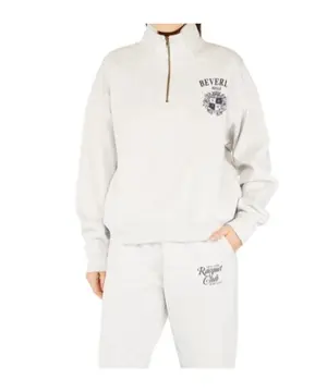 SPORTY  RICH Cotton Logo Sweatshirt