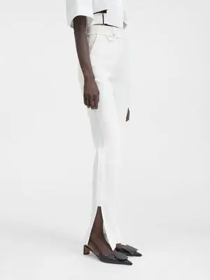 Jacquemus Slit Tapered Trousers