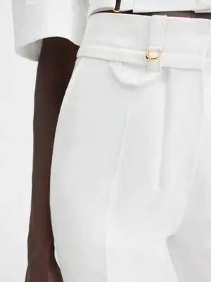 Jacquemus Slit Tapered Trousers