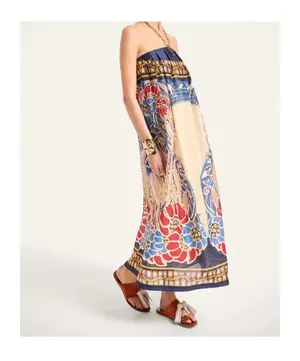 La DoubleJ Filter Strapless Maxi Dress