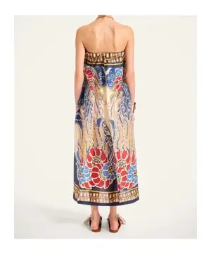 La DoubleJ Filter Strapless Maxi Dress