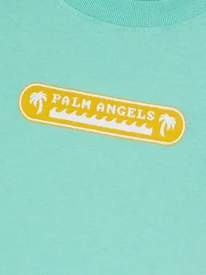 Palm Angels Logo-print Cotton T-shirt