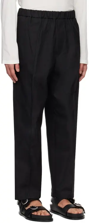 JIL SANDER Straight-leg Elasticated-waist Trousers