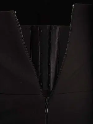 Roland Mouret Strapless Pendant Mid-length Dress