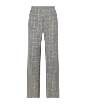 Stella McCartney Wool Straight-leg Pants - Gray