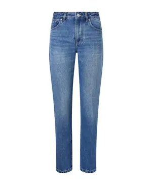 Victoria Beckham Low-rise Jeans With Belt Loops - Blue