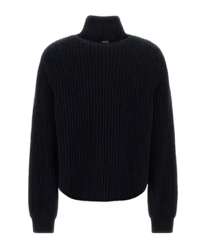 Herno Quilted Panelled Cardigan
