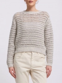 Brunello Cucinelli Long Sleeve Knit Top