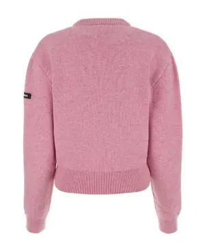 Balenciaga Logo Patch Knitted Jumper